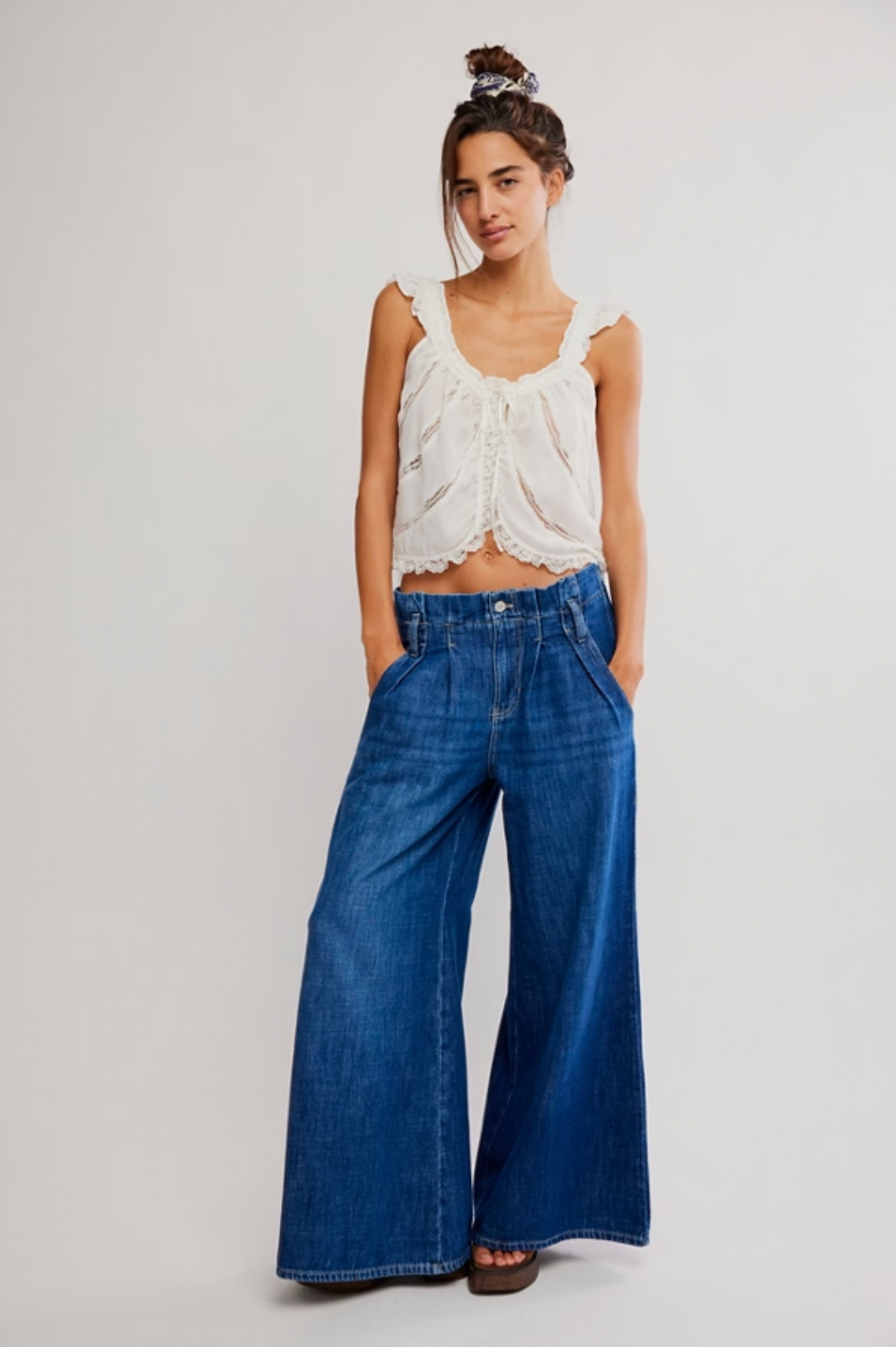 Free People We The Free Forager Super Wide-Leg Jeans | Caravan Boutique